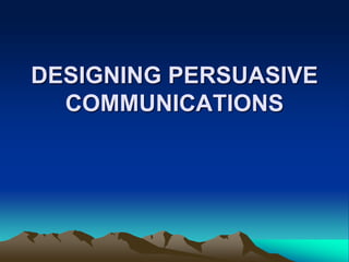 Designing persuasive communications (1) | PPT | Business | Business and ...