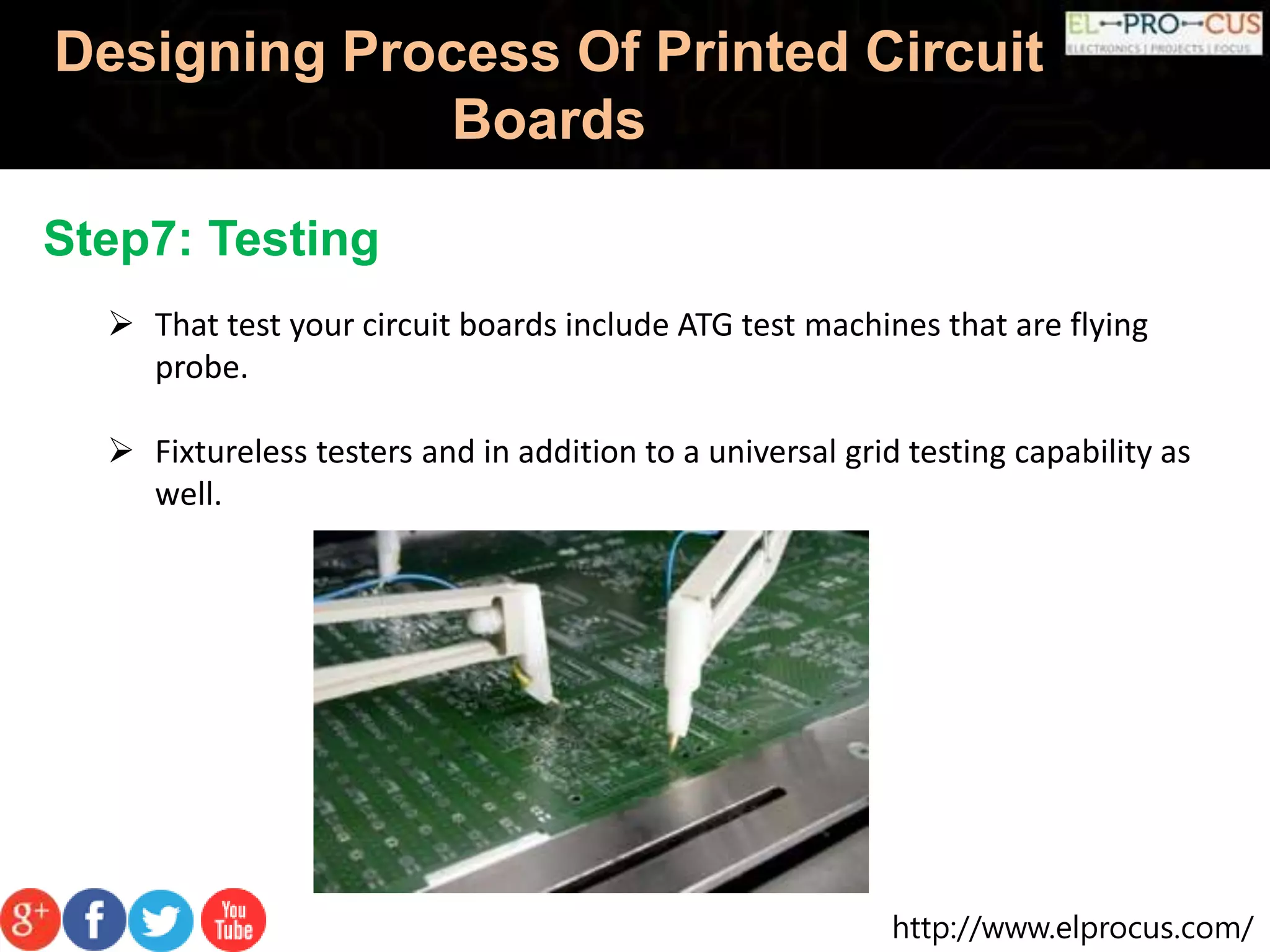 Designing process of printed circuit boards | PPTX