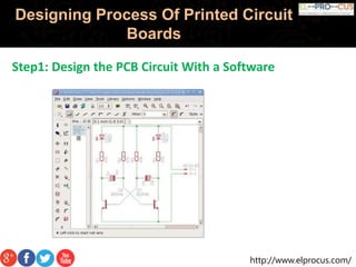 Designing process of printed circuit boards | PPTX