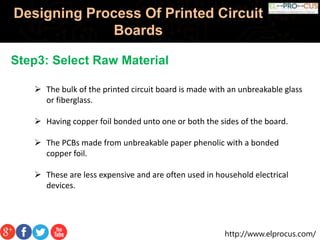Designing process of printed circuit boards | PPTX