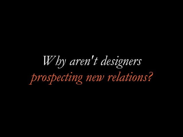Designing relations in Prospective Design | PPT