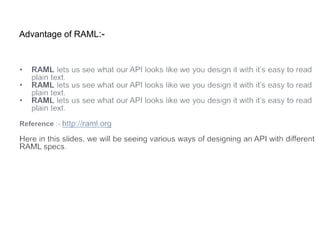 Rest With Raml | PPT