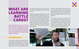 Design Rich Blended Learning with Learning Battle Cards | PDF