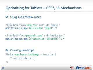 Designing Rich Mobile Apps in a Fragmented World