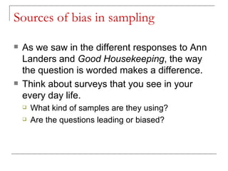 Designing Samples | PPT