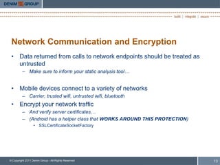 Designing Secure Mobile Apps | PPT