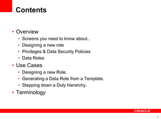 Oracle Fusion Applications Security - Designing Roles | PPTX
