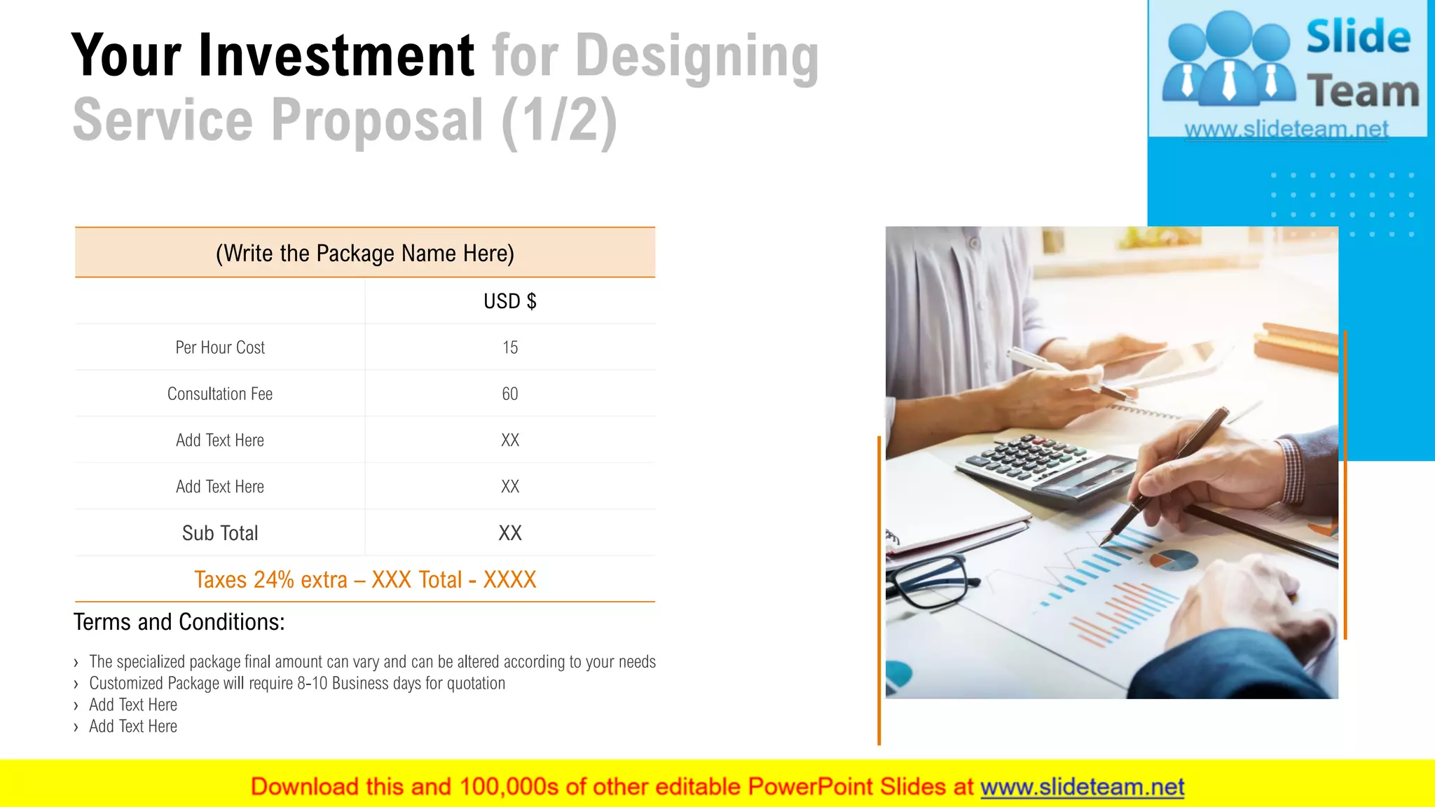 Designing Service Proposal PowerPoint Presentation Slides | PPT