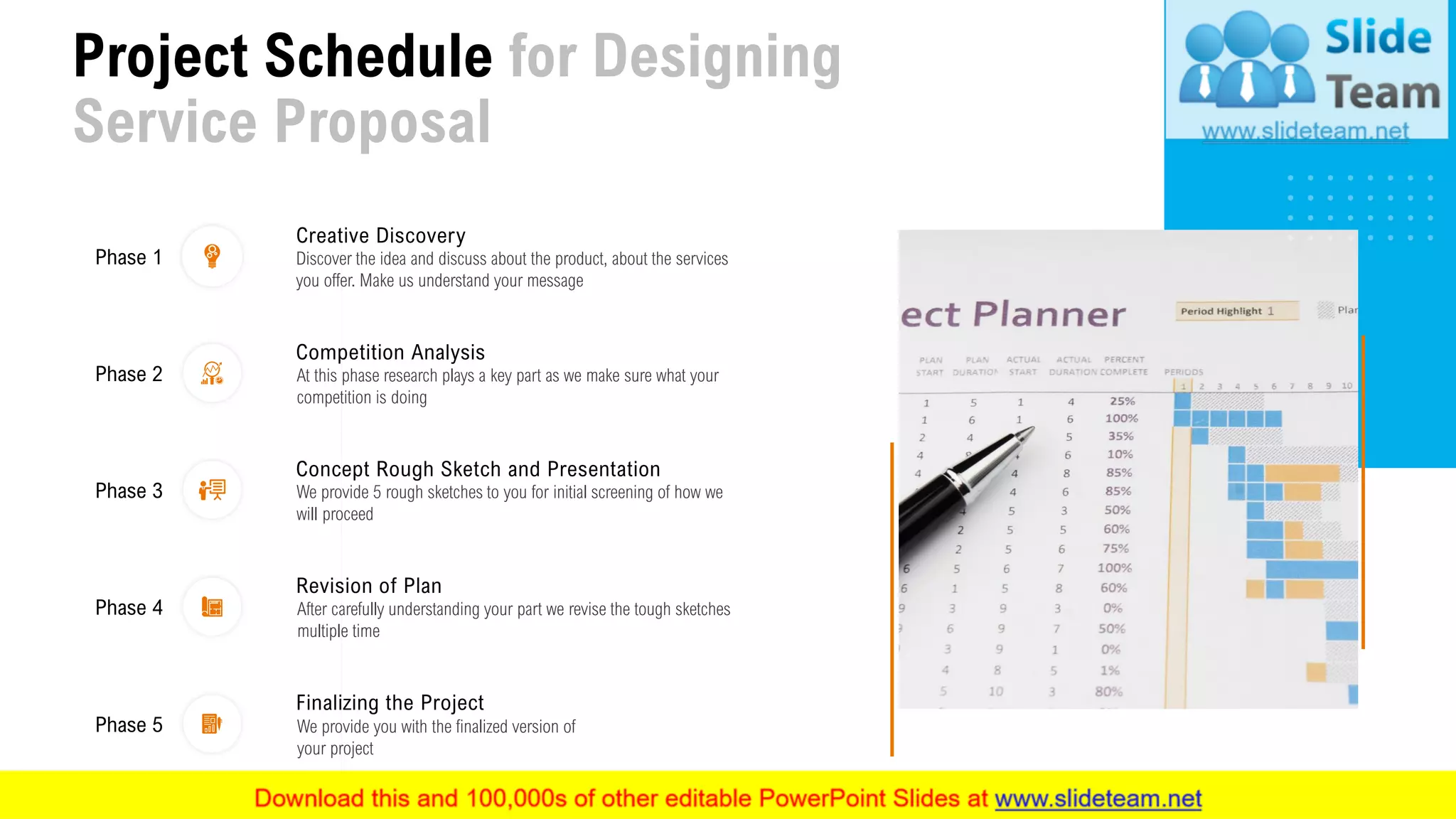 Designing Service Proposal PowerPoint Presentation Slides | PPT