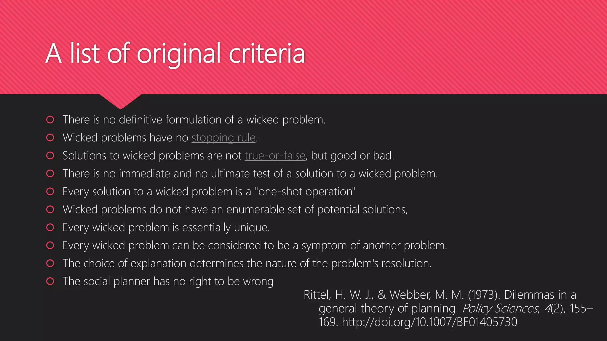 Designing solutions to wicked problems | PPTX