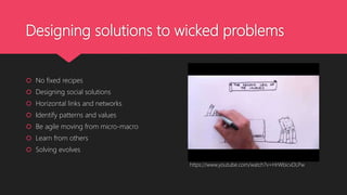 Designing solutions to wicked problems | PPTX