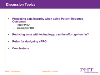 Overview of ePRO | PPT