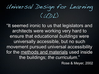 JTC Event 2012 - Designing Technology-Enhanced Inclusive Learning ...