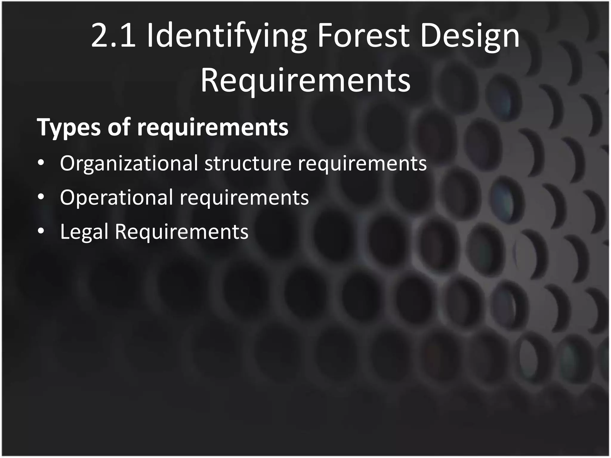 Designing the active directory logical structure | PPTX