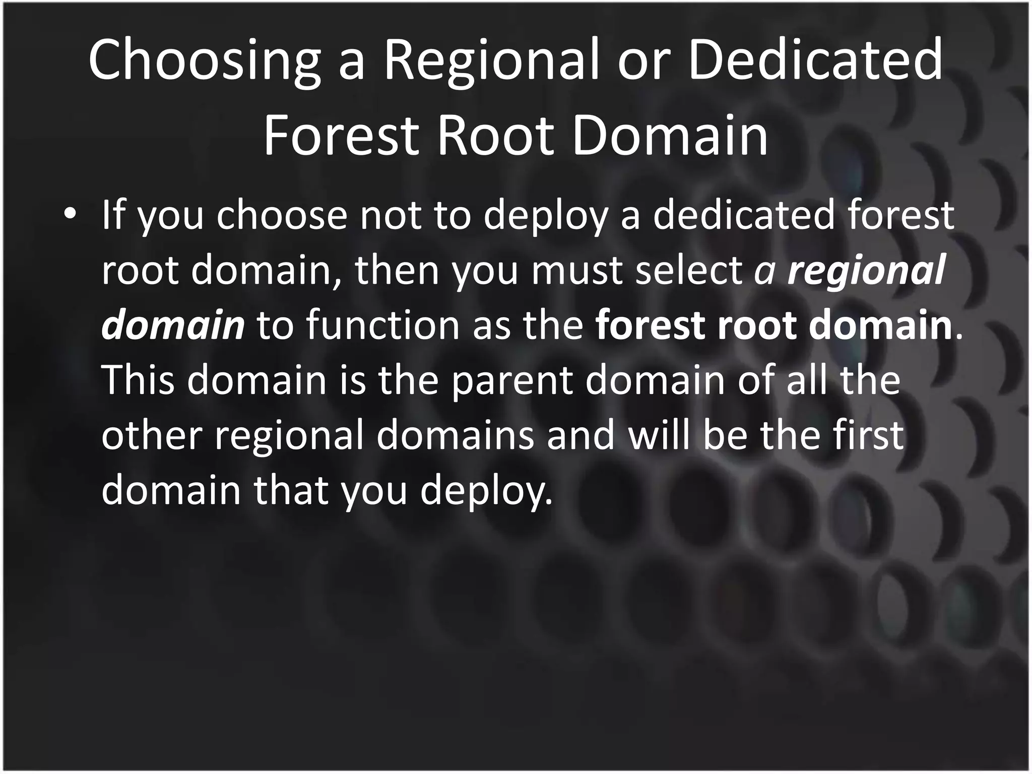 Designing the active directory logical structure | PPTX