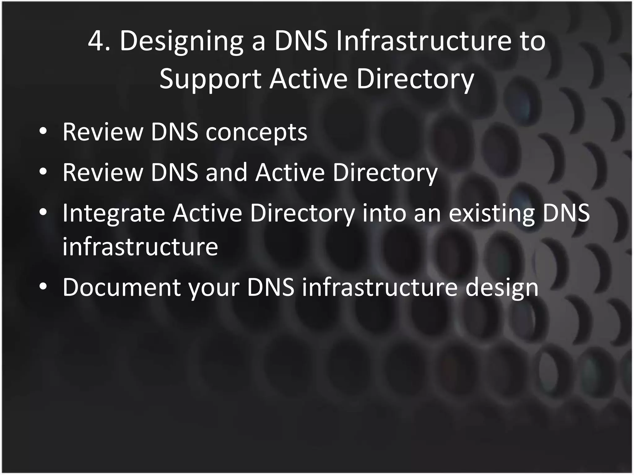 Designing the active directory logical structure | PPTX