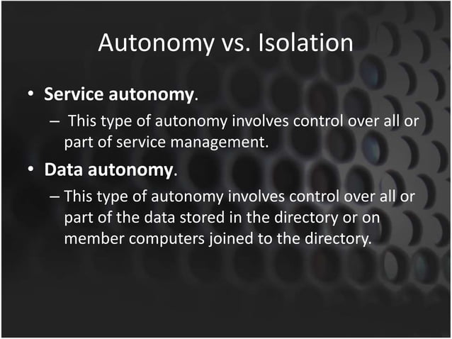 Designing The Active Directory Logical Structure Pptx Computer