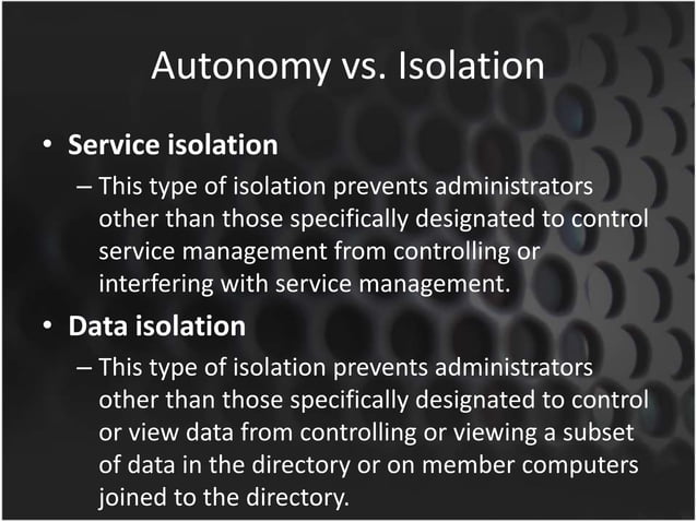 Designing the active directory logical structure | PPTX | Computer ...