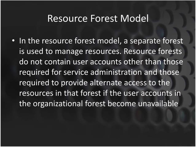 Designing the active directory logical structure | PPTX | Computer ...