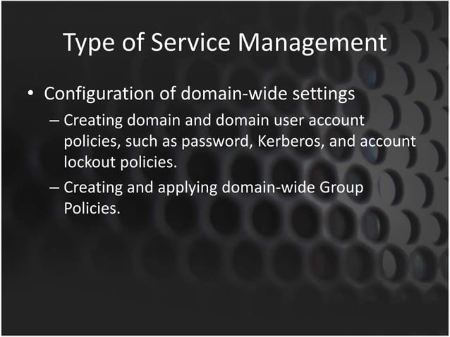 Designing the active directory logical structure | PPTX | Computer ...
