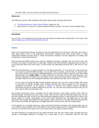 Designing the business process dimensional model | PDF