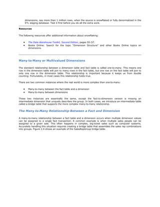 Designing the business process dimensional model | PDF