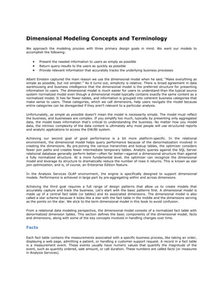 Designing the business process dimensional model | PDF