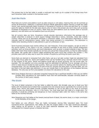 Designing the business process dimensional model | PDF