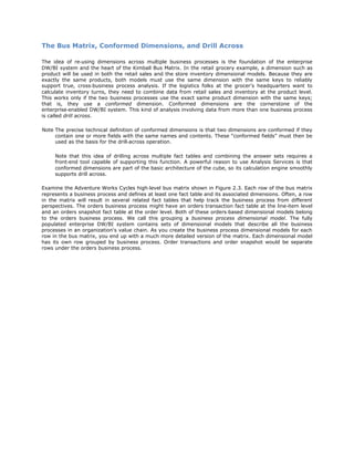 Designing the business process dimensional model | PDF