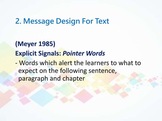 Designing the Instructional Messages | PPTX