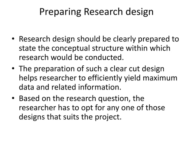 Designing the methodology | PPTX