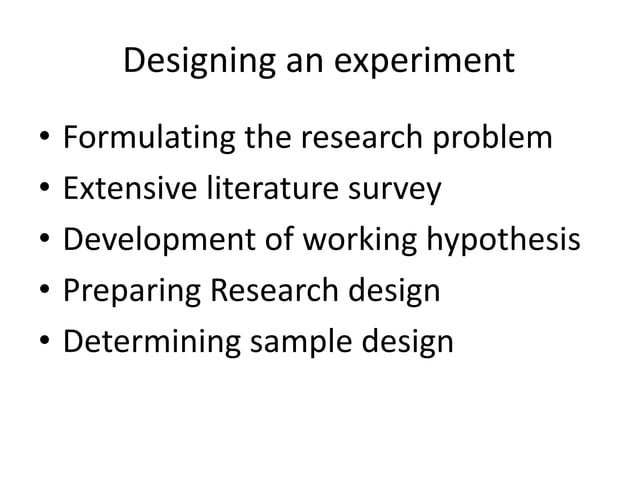 Designing the methodology | PPTX
