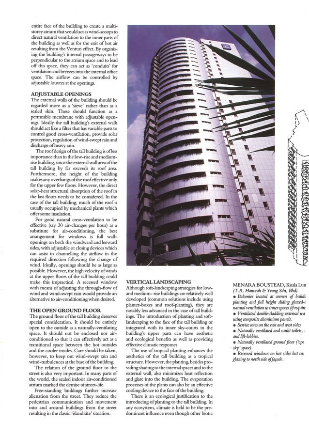 Designing the tropical skyscraper | PDF