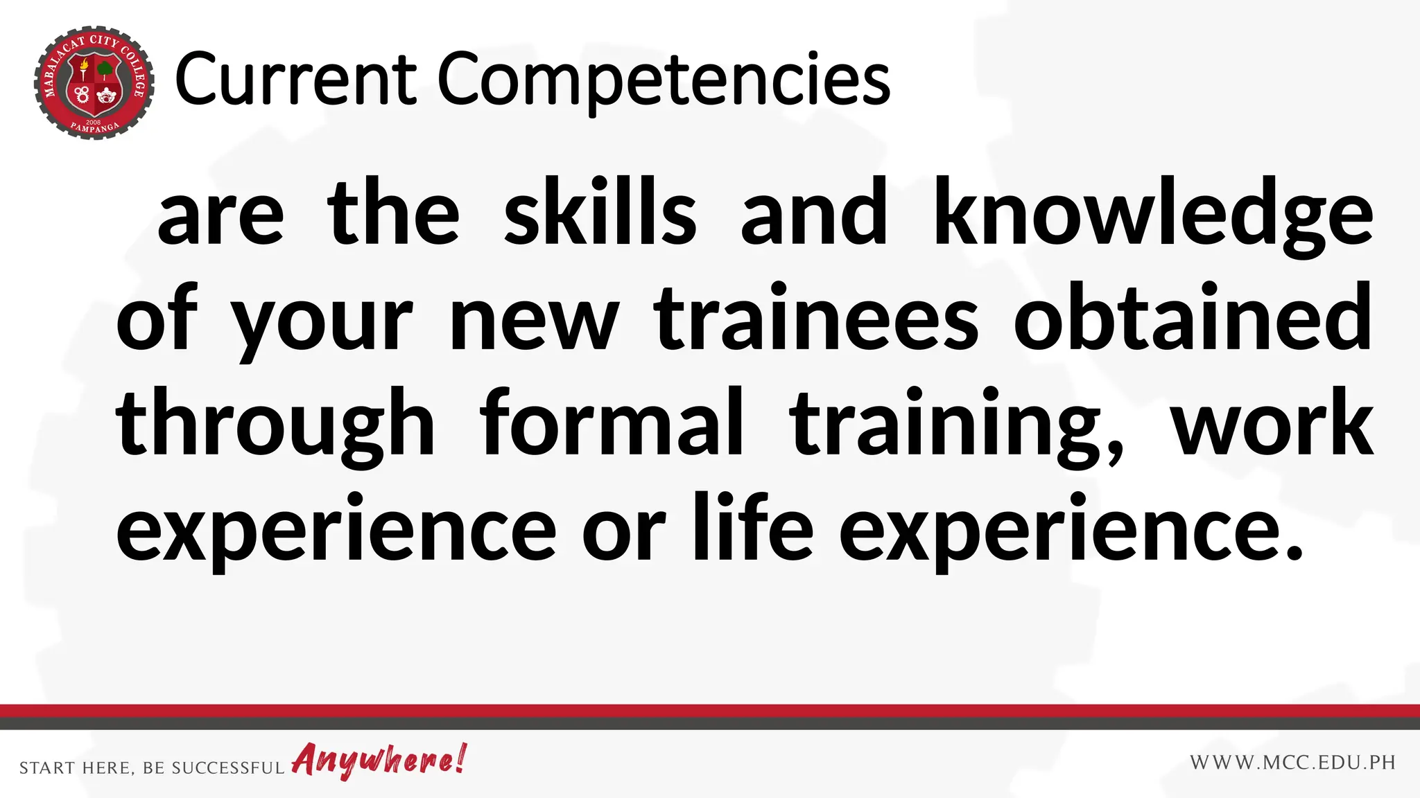 Designing Training Program for Competency Based Training | PPTX