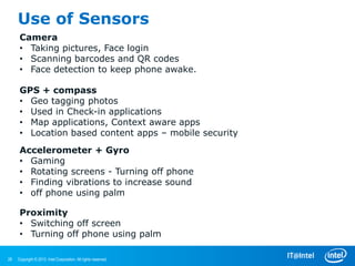 Designing for Touch and Sensor for Mobiles & Tablets | PPTX