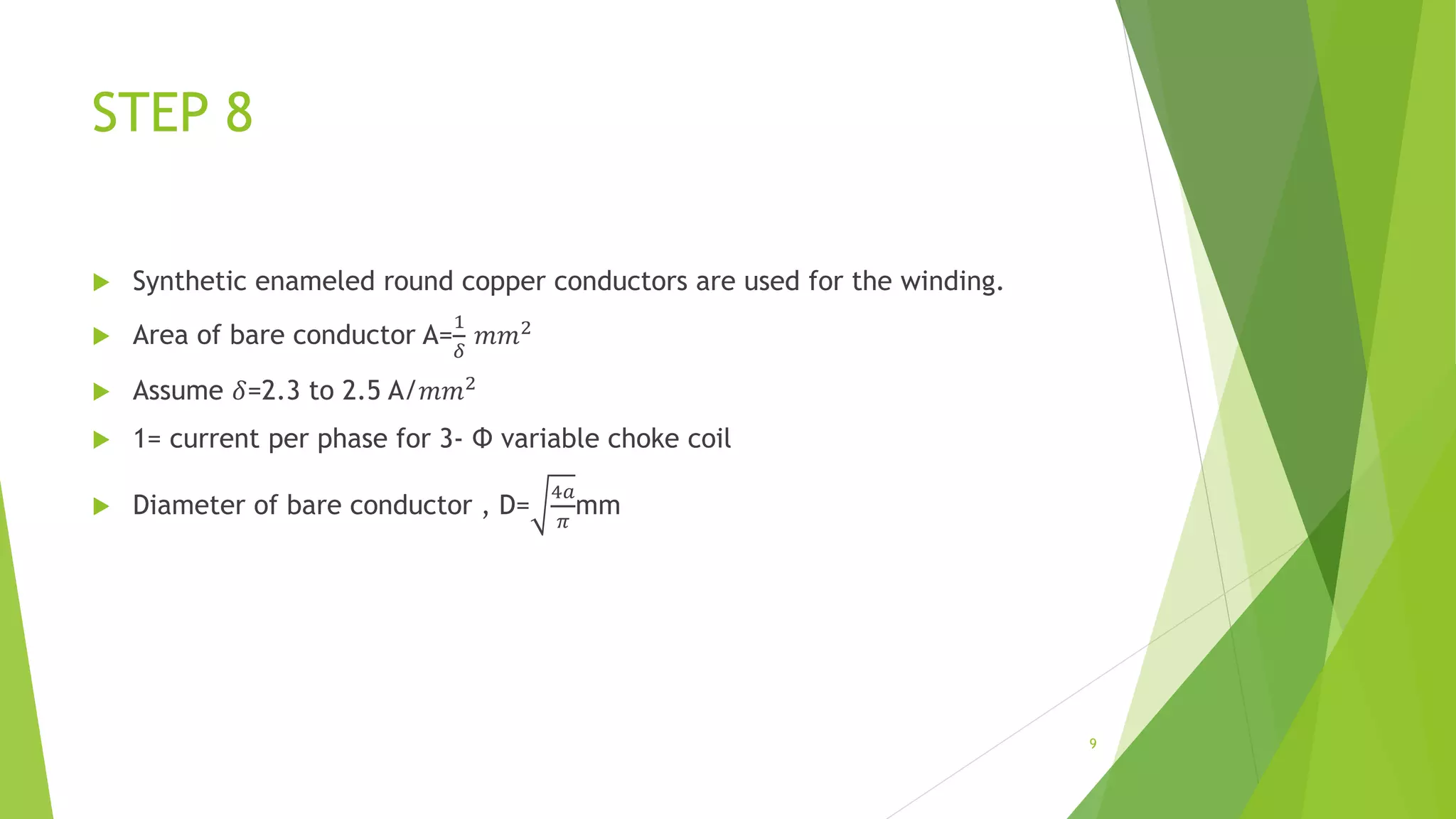 Designing variable choke coil | PPTX