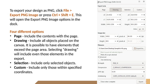 DESIGNING VECTOR GRAPHICS with INKSCAPE PPT.pptx