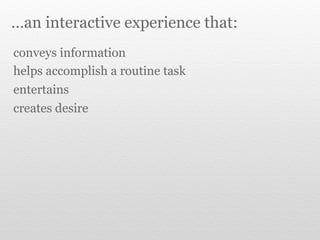 Designing Web Interfaces | PPT