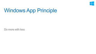 Designing windows metro style apps | PPT