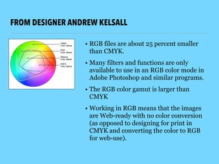 Designing with color | PPT