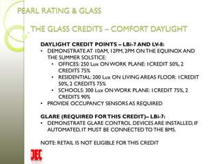 Designing with glass to achieve estidama pearl ratings | PPT