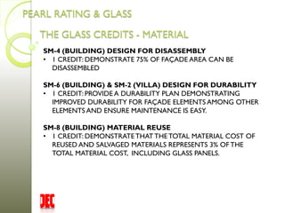 Designing with glass to achieve estidama pearl ratings | PPT