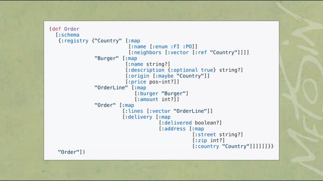 Designing with malli | PPT