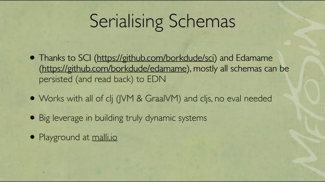 Designing with malli | PPT