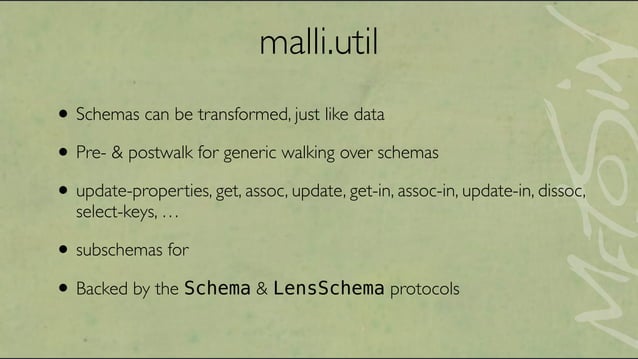 Designing with malli | PPT