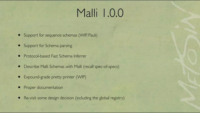 Designing with malli | PPT