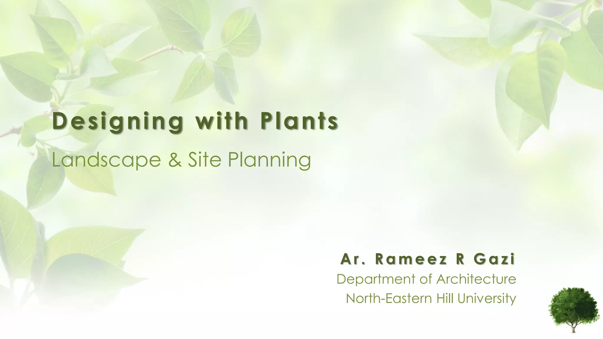 Designing with plants | PDF