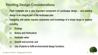 Designing with plants | PDF | Gardening | Home & Garden