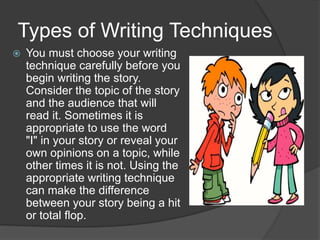 Designing writing techniques | PPTX