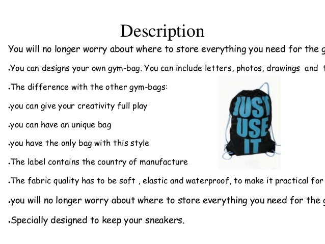 Designing Your Own Gym Bags Designing Your Own Gym Bags